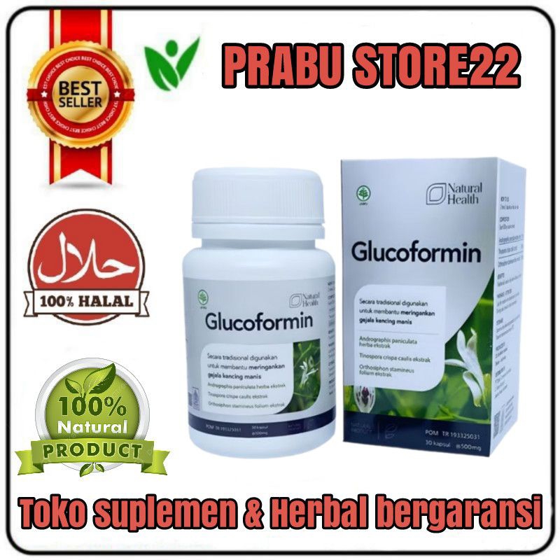 Jual glucoformin 100% original obat diabetes kencing manis gula darah ...