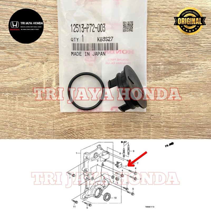 Jual Tutup Dop Plug Cylinder Head Noken As Honda Brio Mobilio Jazz City ...