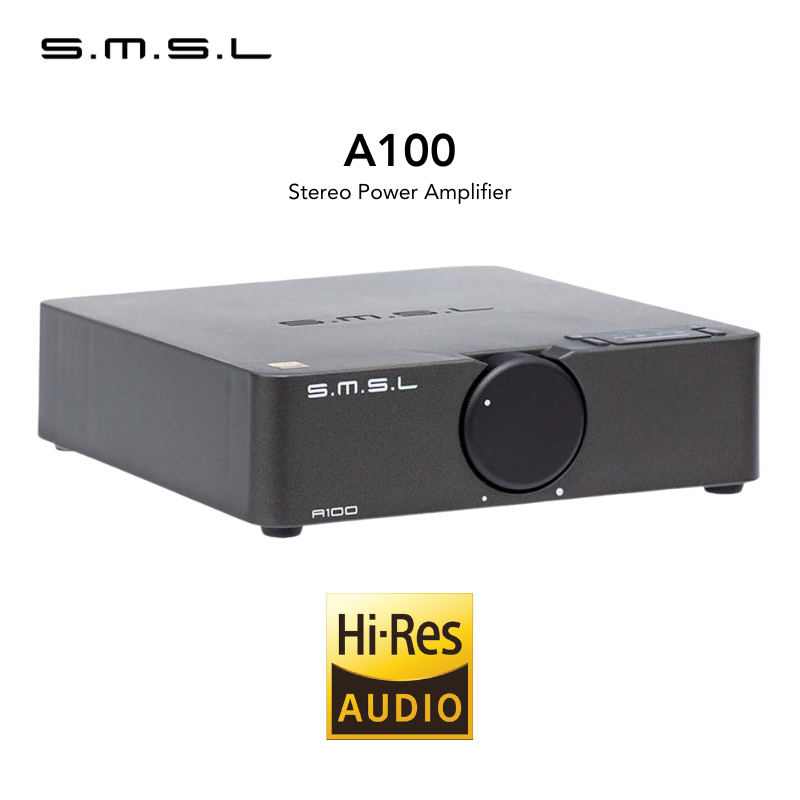 Jual Amplifier SMSL A100 A-100 A 100 Stereo Amplifier 2x80W Infineon ...