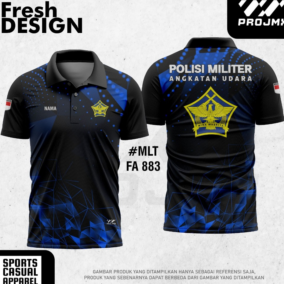 Jual PROJMX - KAOS JERSEY POLISI MILITER ANGKATAN UDARA TERBARU DAN FULL PRINTING! | Shopee ...