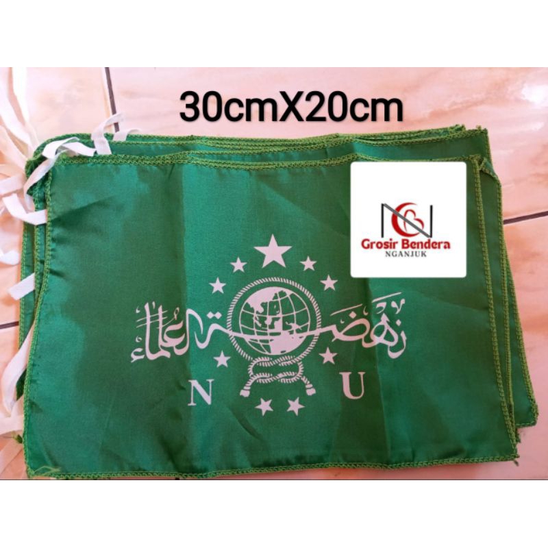 Jual Bendera NU/NAHDATUL ULAMA Kecil Ukuran (30cmX20cm) | Shopee Indonesia