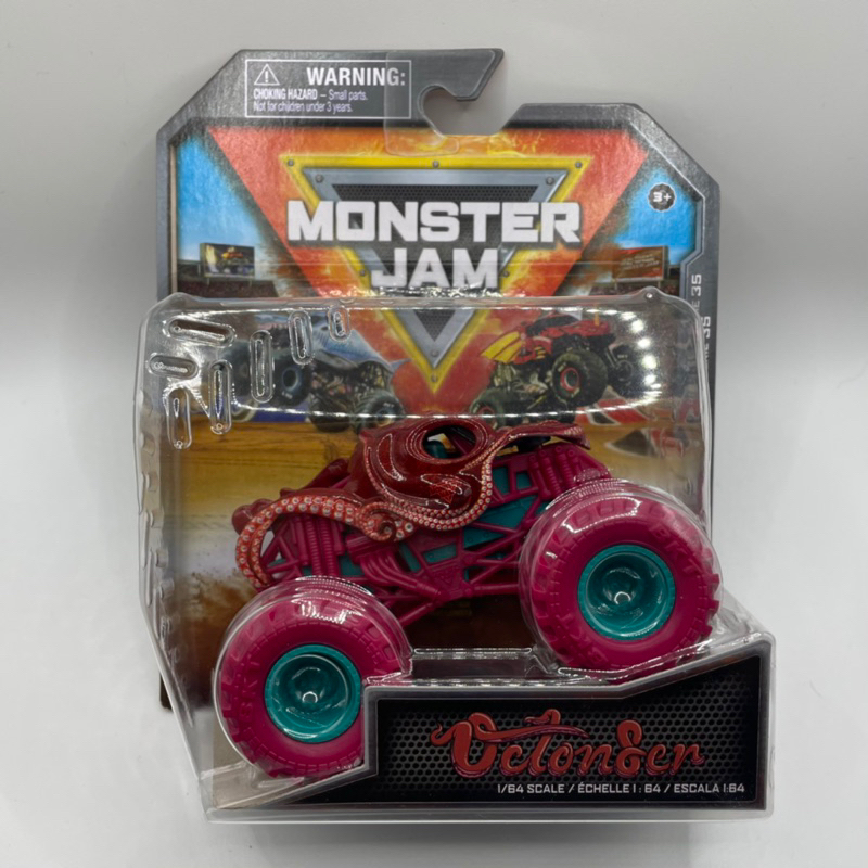 Jual Monster Jam Octon8er Seri 35 Crazy Creatures Octopus Gurita Trucks ...