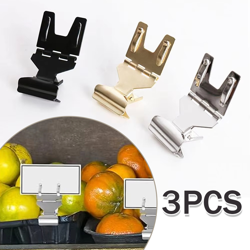 Jual 3pcs Jepitan Price Tag Logam Penjepit Price Tag Penjepit Label ...