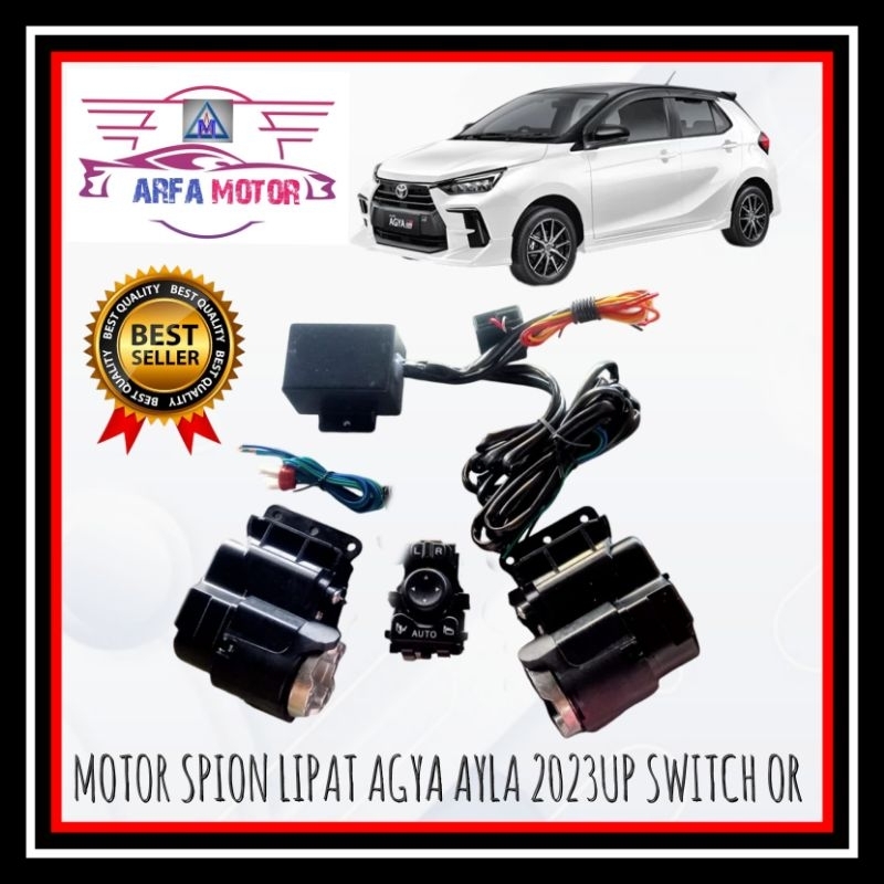 Jual Motor Spion Lipat Agya Ayla 2023 2024 Retract Spion Lipat Agya ...