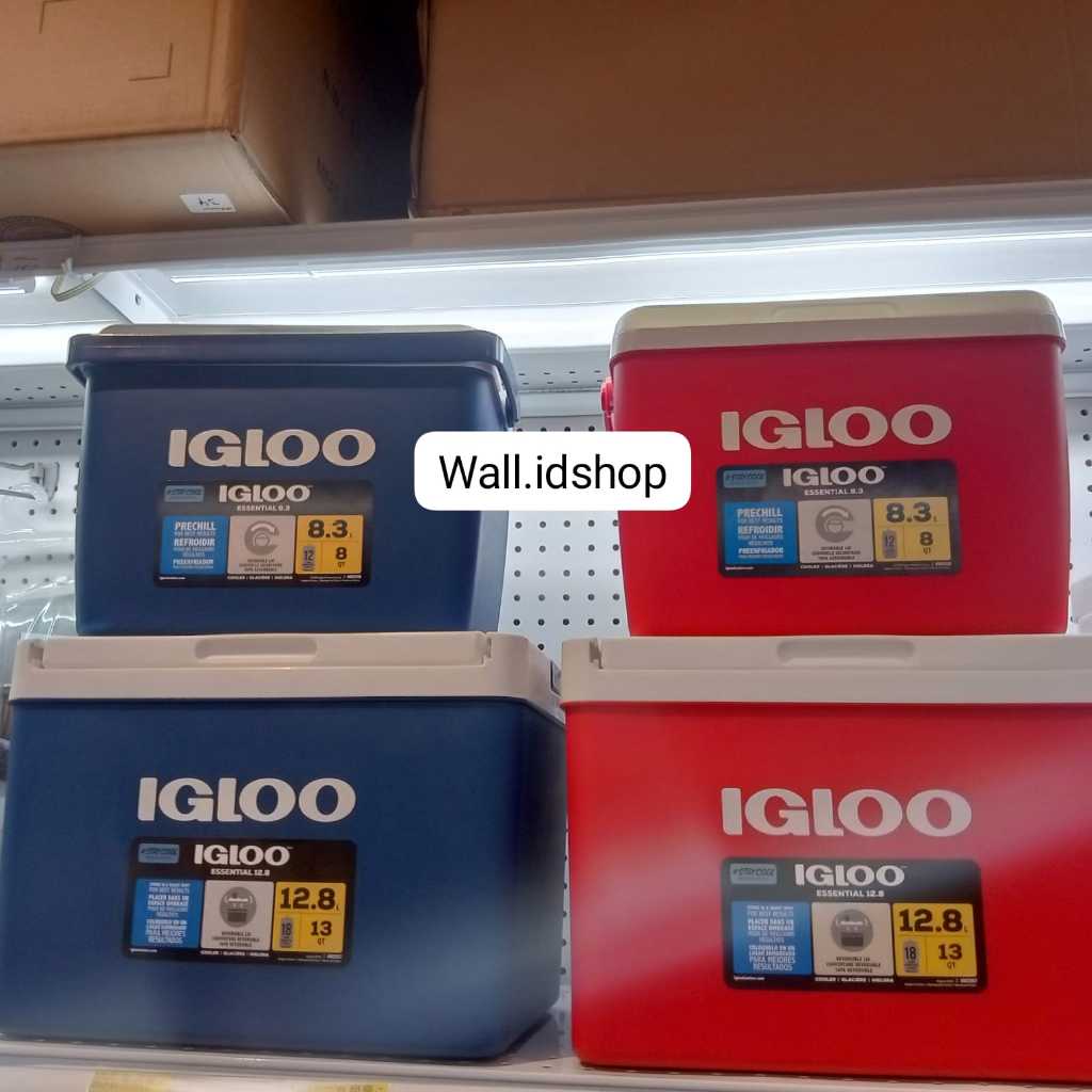 Jual Igloo Cooler Box 12.8 Ltr - Merah dan Biru | Shopee Indonesia