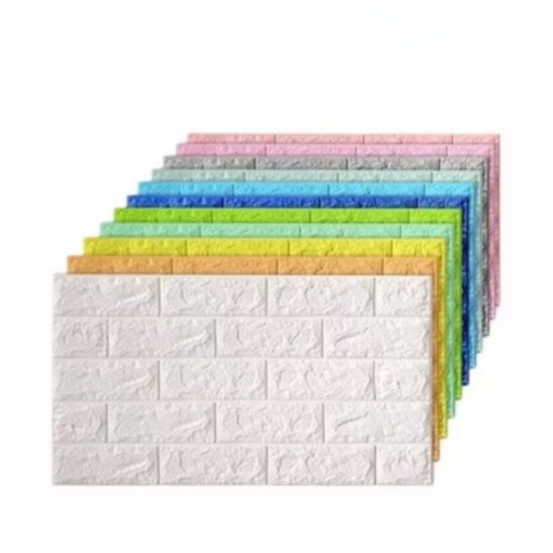 Jual Wallpaper Dinding Foam Wallpaper Dinding Kamar Ruangan Wallpaper ...