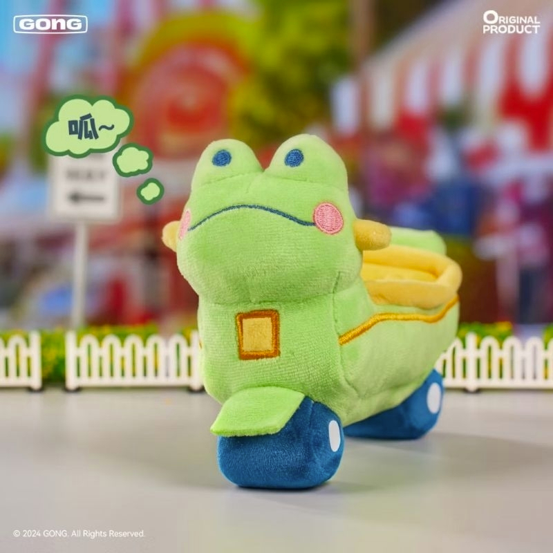 Jual Pop Mart Roming Gong Croakingcycle Motor Labubu Plushie | Shopee ...