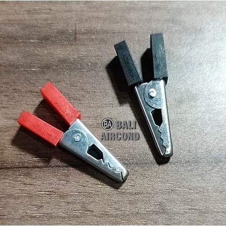 Jual Capit accu penjepit aki Merah Hitam Alligator Klip Capit Buaya ...