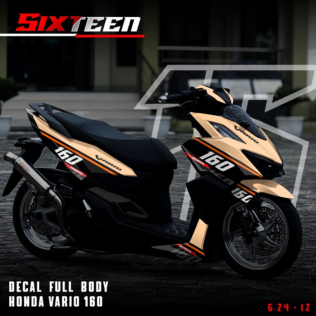 Jual (COD) Decal Sticker Variasi Honda Vario 160 CBS ABS 2022 2023 2024 ...
