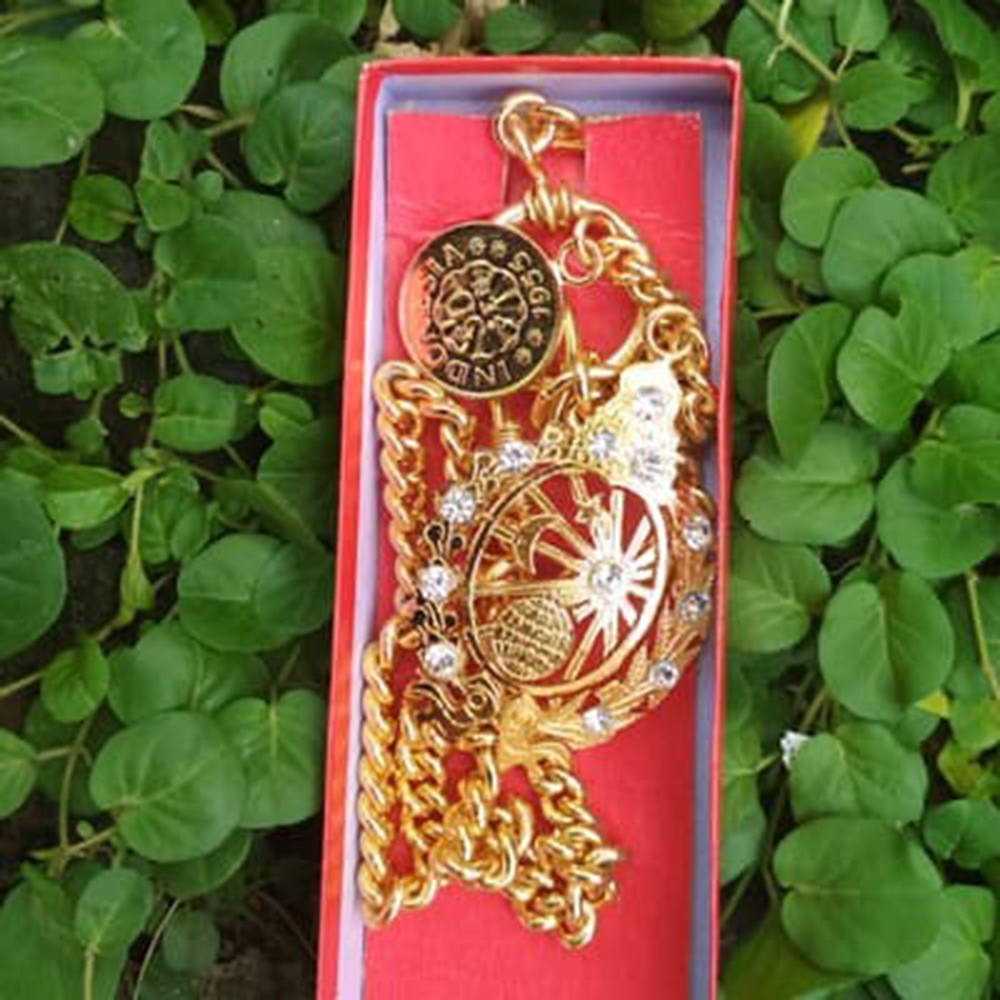 Jual Bros Rantai Beskap Pakaian Adat Logo Kraton Solo dan Koin | Shopee ...