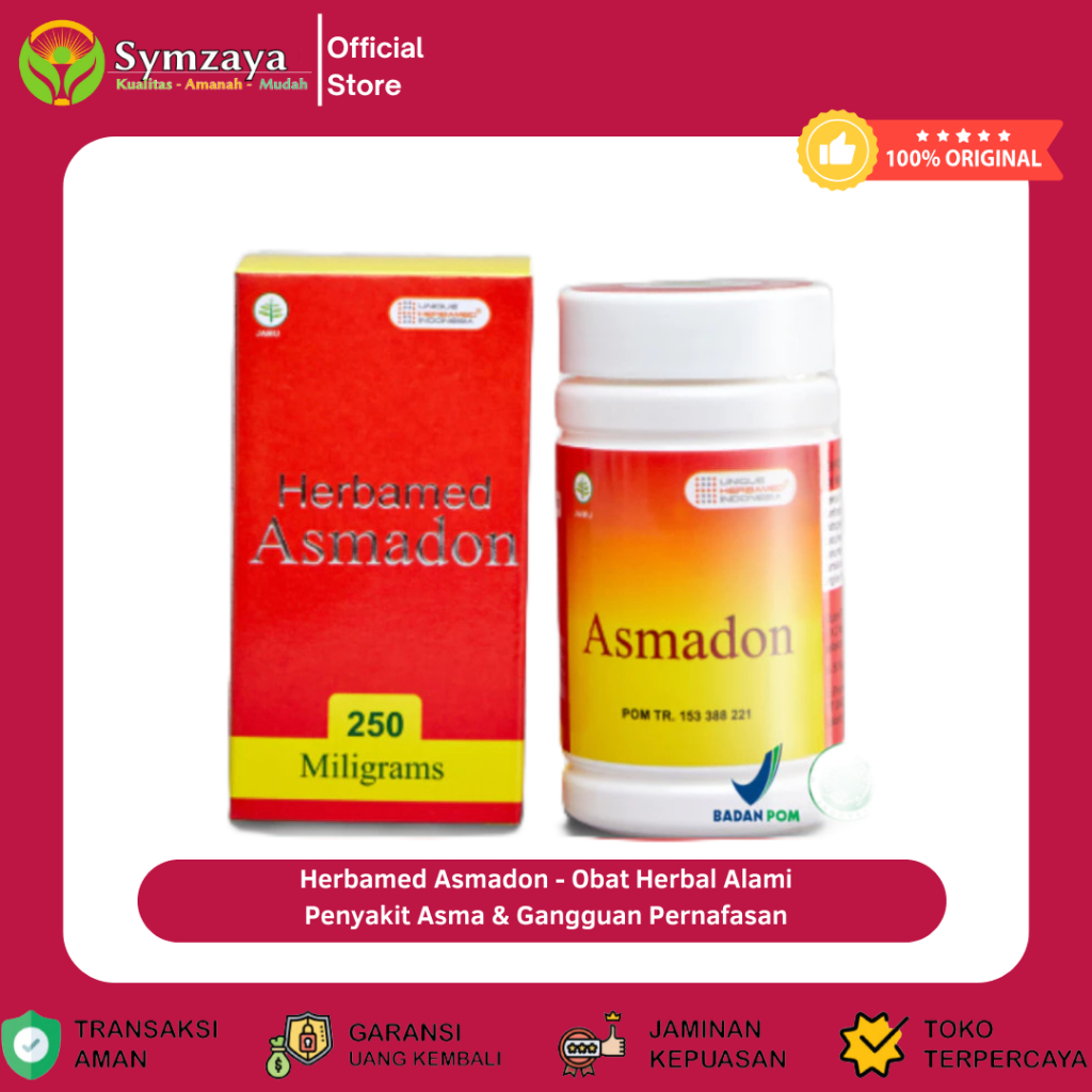 Jual Esbi Herbamed Asmadon - Obat Herbal Penyakit Asma 50 kapsul ...