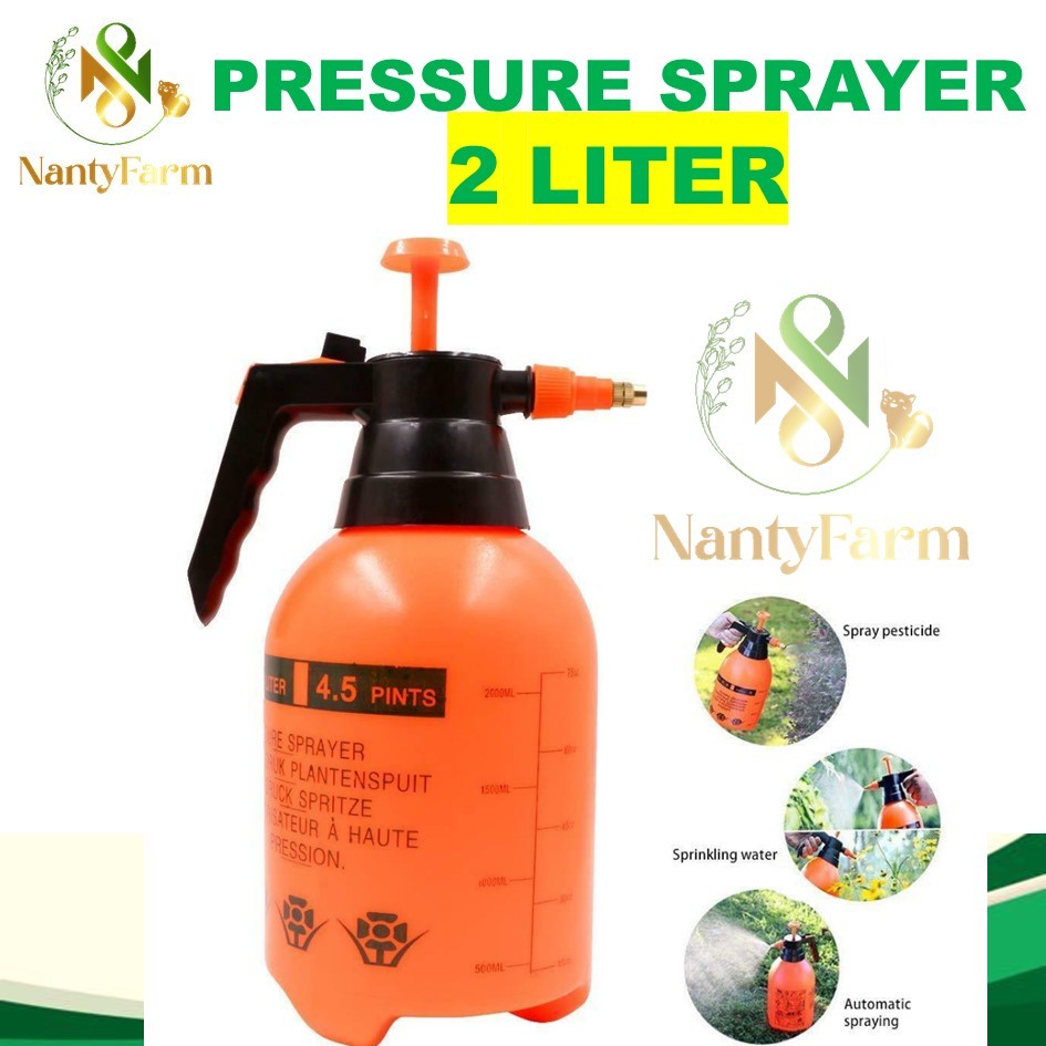 Jual Pressure Sprayer 2 Liter Botol Semprotan Pompa Alat Siram ...