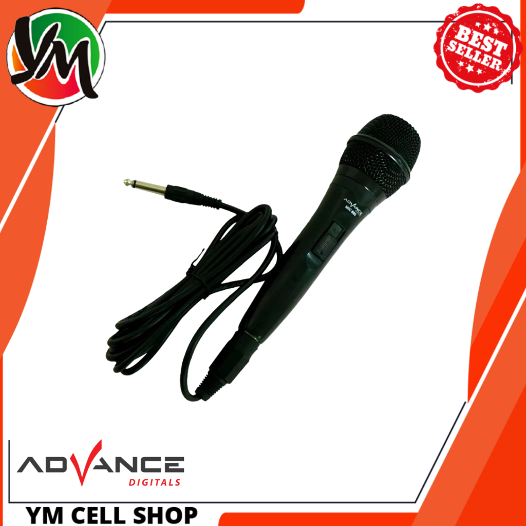 Jual MICROPHONE KARAOKE ADVANCE 885 Mic Speaker Advance MIC-885 Single ...