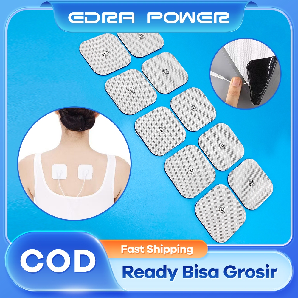 Jual 2-10pcs Pads Electrode Tens Nmes Elektroda Kancing Pads Elektroda ...