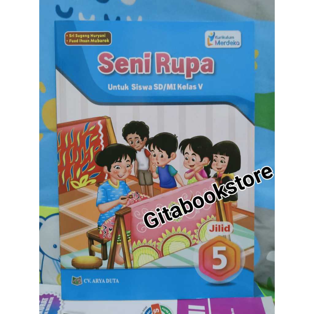 Jual Buku Seni Rupa untuk Siswa SD/MI Kelas 5 Kurikulum Merdeka | Shopee Indonesia