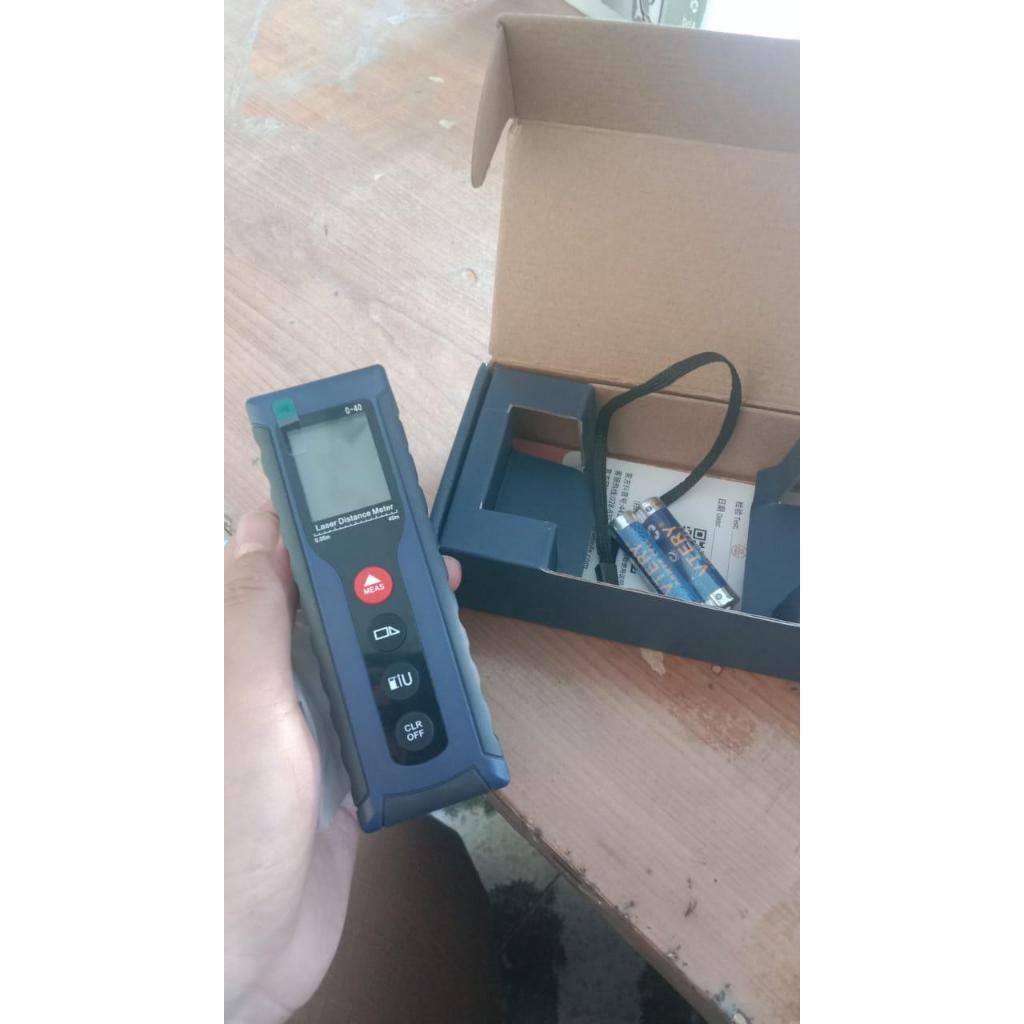 Jual METERAN LASER DIGITAL 40M model c40 | Shopee Indonesia