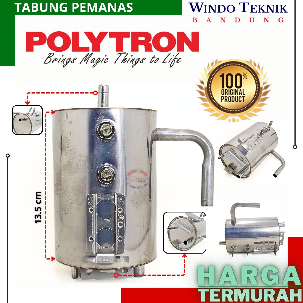 Jual TABUNG PEMANAS AIR DISPENSER POLYTRON ORIGINAL 100% | HOT TANK ...