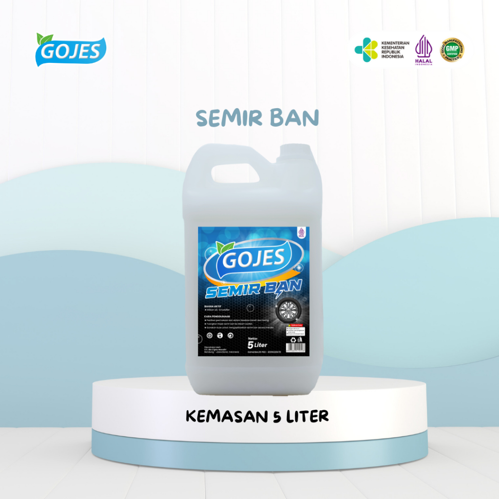 Jual Semir Ban 5 Liter Gojes | Shopee Indonesia