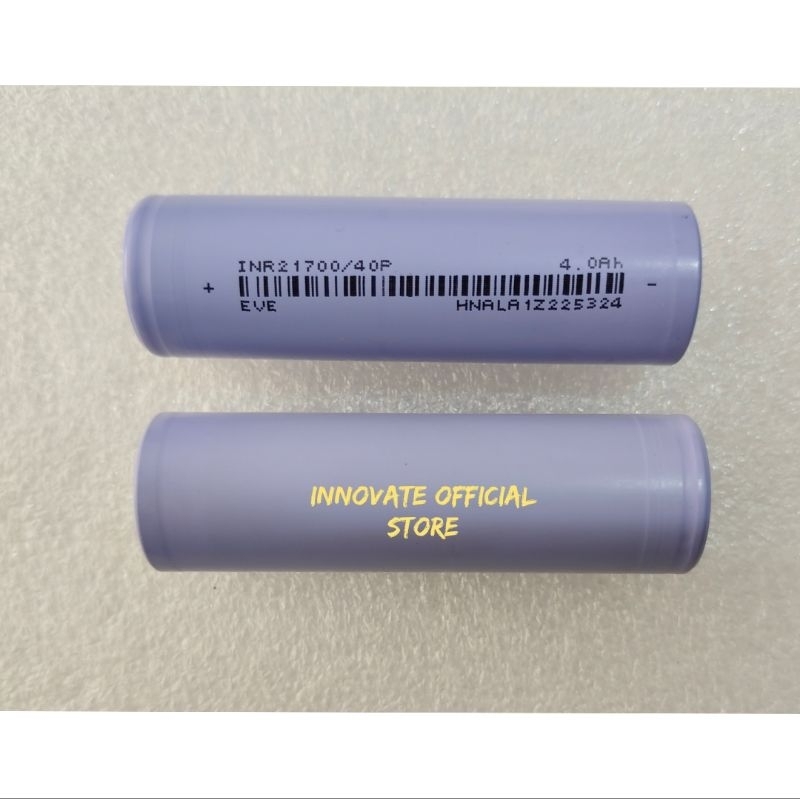 Jual BATTERY 21700 EVE 3.7V 4000MAH 40P HIGHDRAIN DISCHARGING AMPER 50A ...