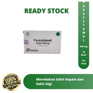Jual Paracetamol Tablet 500mg Sachet 10pc | Shopee Indonesia