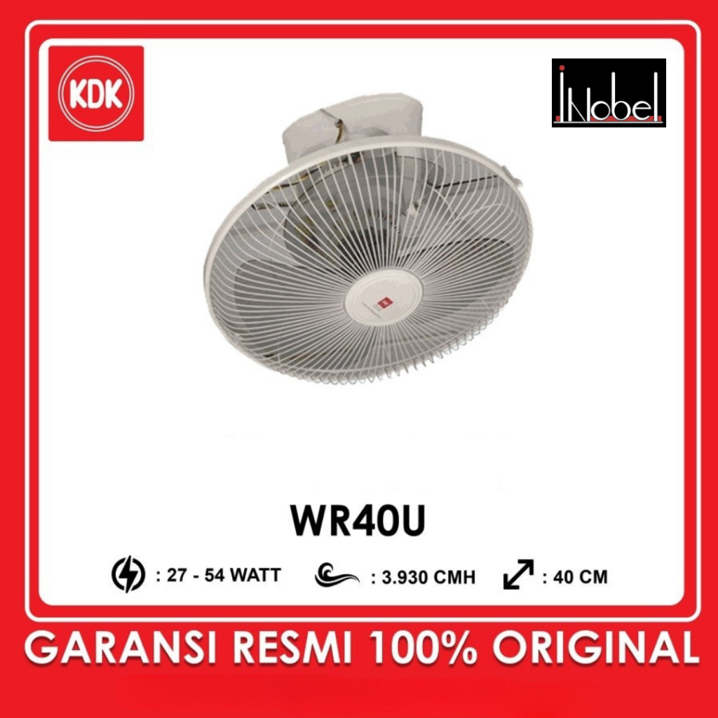 Jual KDK WR 40 U orbit fan autofan 16inch Pontianak | Shopee Indonesia