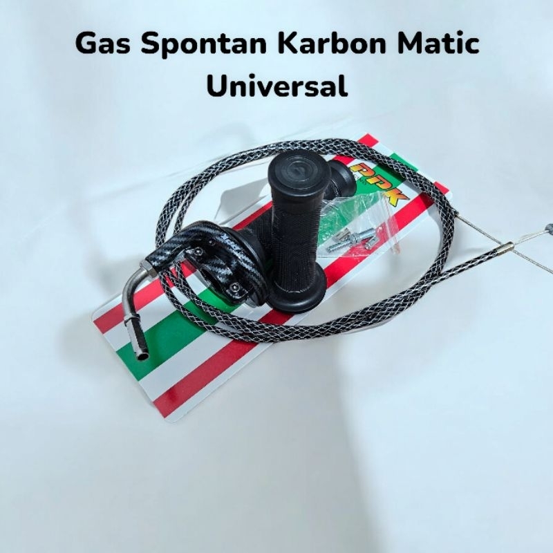 Jual Gas Spontan Karbon Carbon Matic Bebek Universal | Shopee Indonesia
