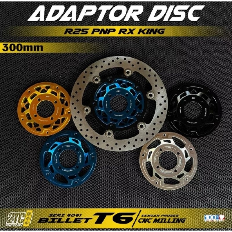 Jual ADAPTOR DISK PIRINGAN CAKRAM R25 PNP RXKING DISK 300 ADAFTOR ...