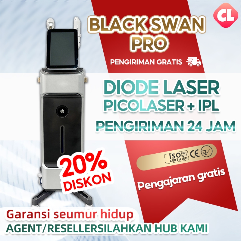 Jual laser picosecond black swan alat clinic kecantikan pico laser ...