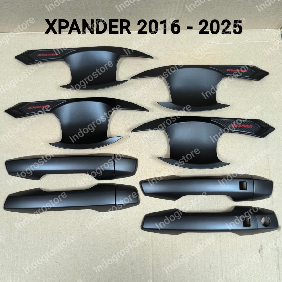 Jual Cover Handle Outer Mangkok Hitam Doff Mobil New Xpander 2016 2017 2018 2019 2020 2021 2022 ...