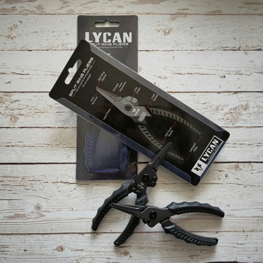 Jual tang Lycan Split Ring pliers Teflon Coated Stainless Steel ...