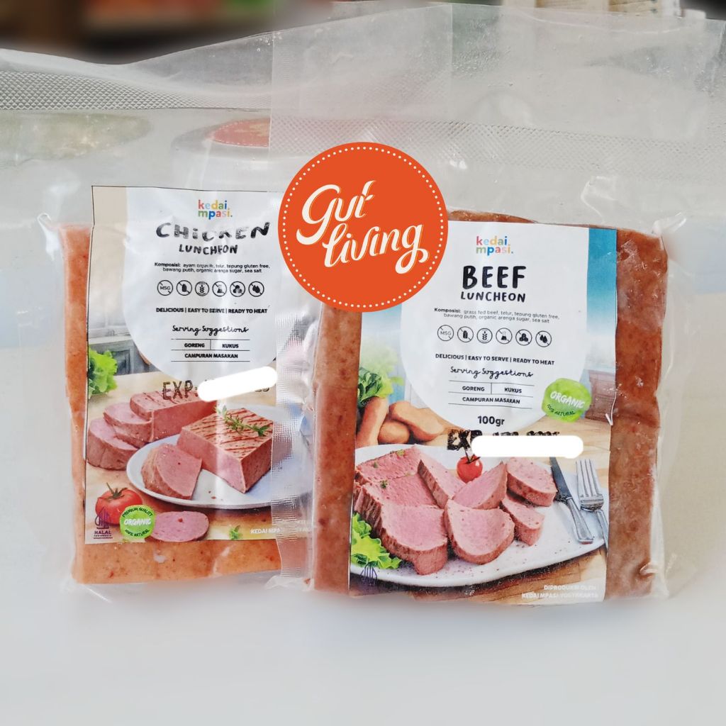 Jual Luncheon Kornet Beef Chicken Ayam Daging Sapi Blok Lauk Kedai ...