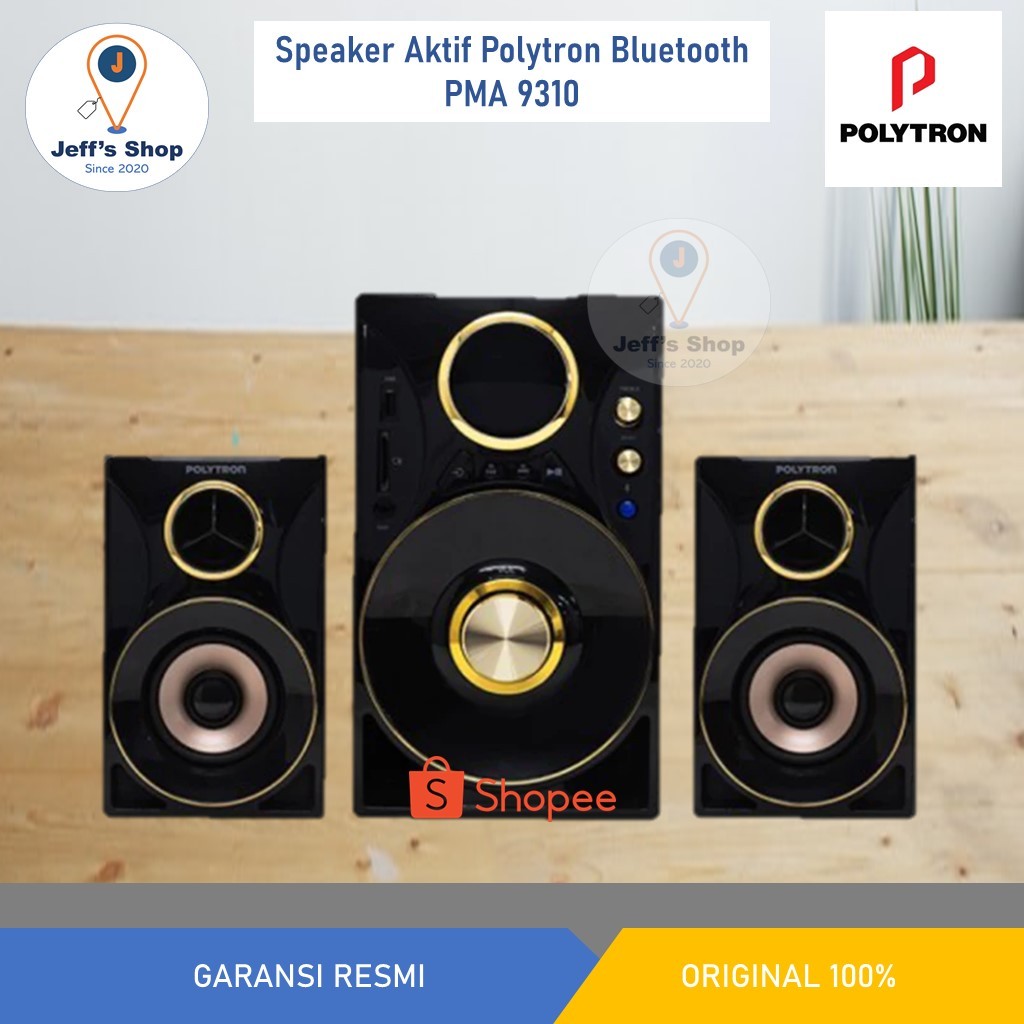 Jual POLYTRON Multimedia Speaker PMA 9310/BG | Shopee Indonesia
