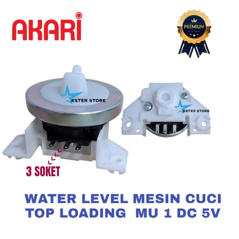 Jual Mu 1 Water level sensor air multy mesin cuci Akari 1 tabung Dc 5v ...