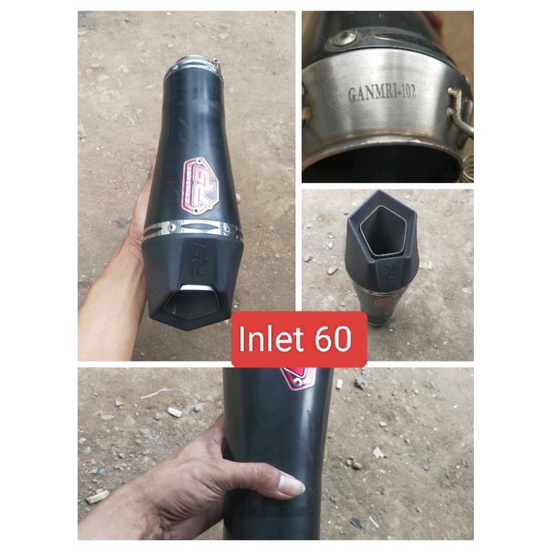 Jual R9 alpha original Inlet 60 mm lengkap db kiler | Shopee Indonesia