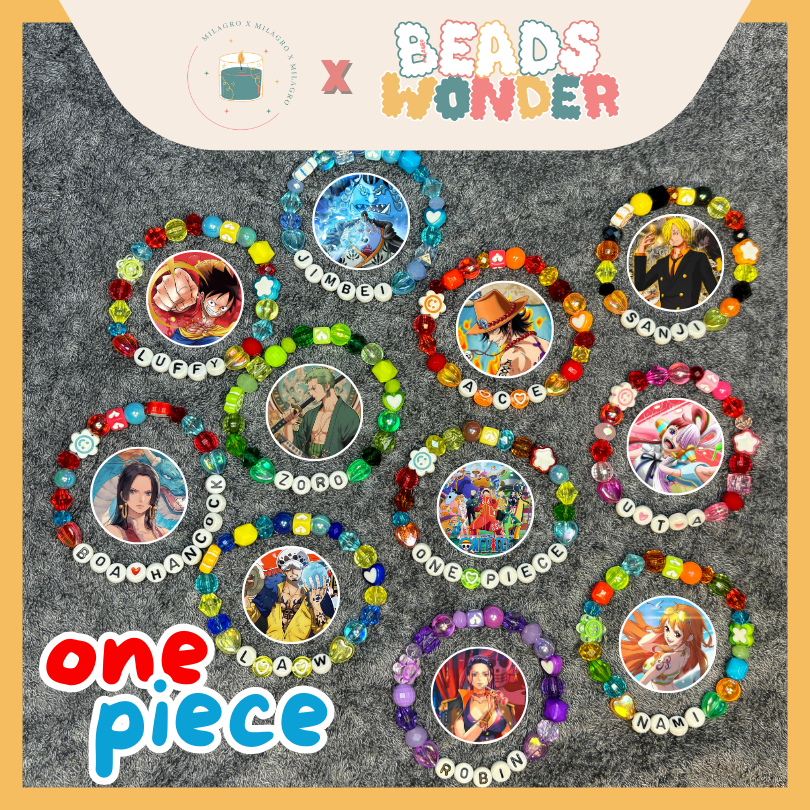 Jual Beads Wonder Anime ONE PIECE Friendship Bracelet Bracelet | Gelang ...