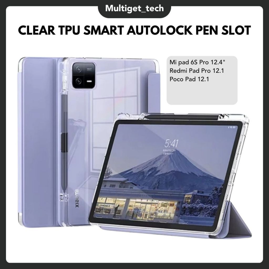 Jual Case Redmi Pad Pro / Poco Pad 12.1" / Casing Clear xiaomi pad 6s ...