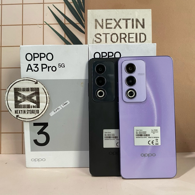 Jual OPPO A3 PRO 5G 8/256 SECOND FULLSET | Shopee Indonesia