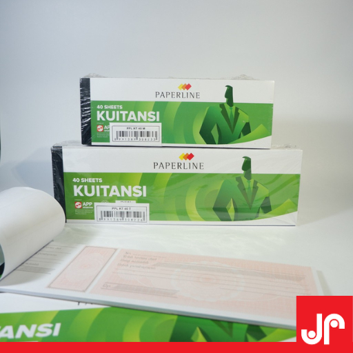 Jual PAPERLINE KWITANSI 40 SHEETS / KUITANSI PAPERLINE 90 X 285MM (PPL KT 40T) | Shopee Indonesia