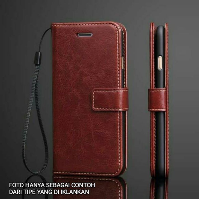 Jual Leather Flip Case VIVO V19 V17 V17 Pro V15 Pro V15 V11 V11i V11 Pro V9 V7 V7+ V5 V5+ Flip ...