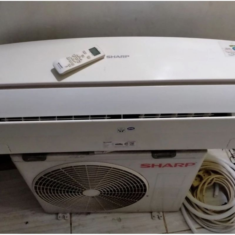 Jual AC Sharp 1/2pk standard second unit only | Shopee Indonesia