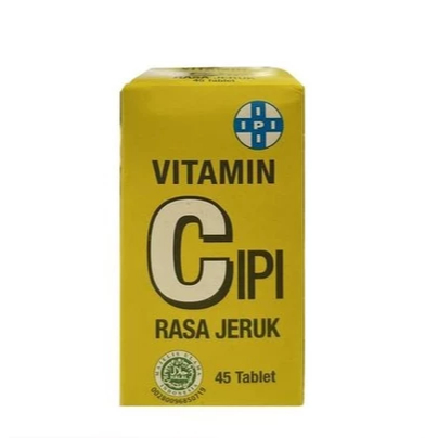 Jual VITAMIN C IPI ISI 45 TABLET, VITAMIN C 50 MG, TABLET HISAP, VITAMIN DAYA TAHAN TUBUH ...