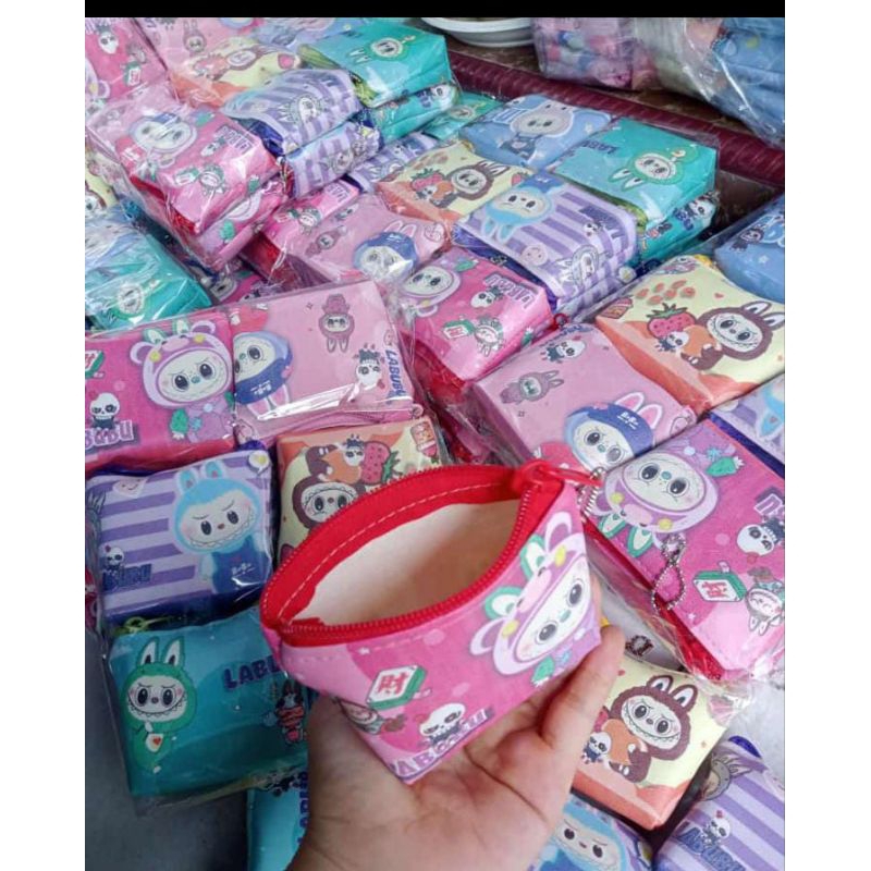 Jual POUCH KOIN MINI LABUBU / POUCH UANG KOIN LUCU KARAKTER LABUBU LUCU ...