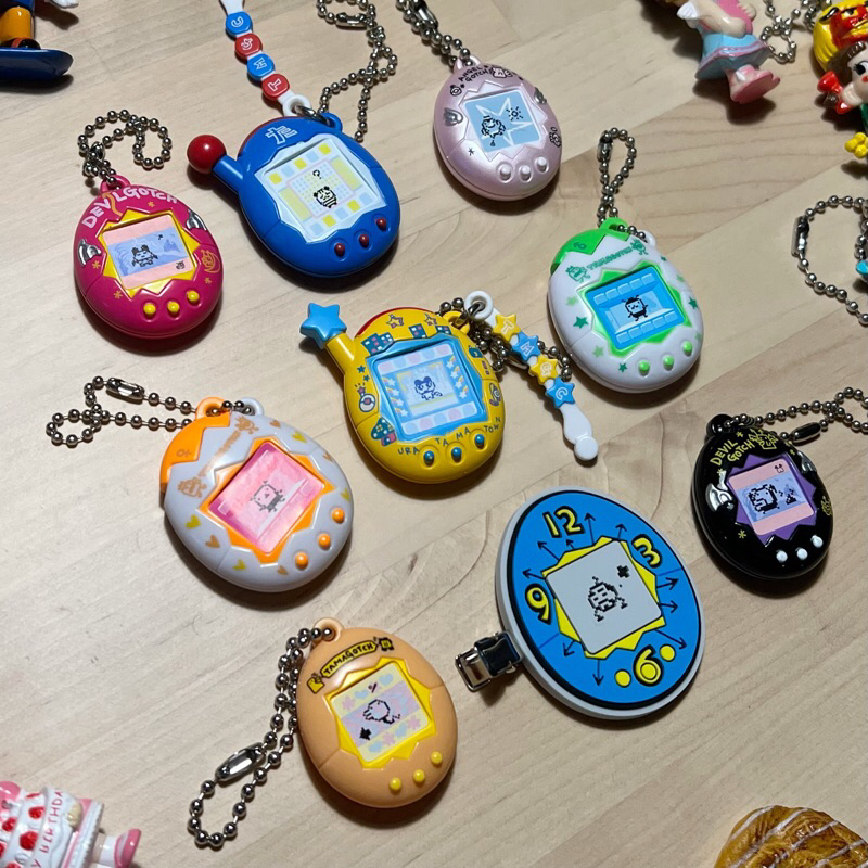 Jual Tamagotchi Keychain Gantungan original Trinkets Japan Gotochi ...