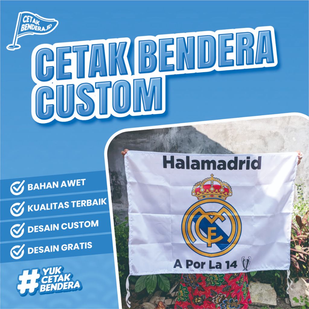 Jual PROMO BENDERA CUSTOM TERMURAH BENDERA NEGARA BENDERA KOMUNITAS ...
