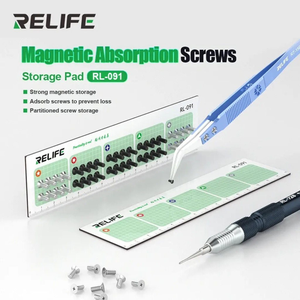 Jual SCREWS MAGNETIC PAD RELIFE RL-091 (PAPAN MAGNET BAUT) | Shopee ...