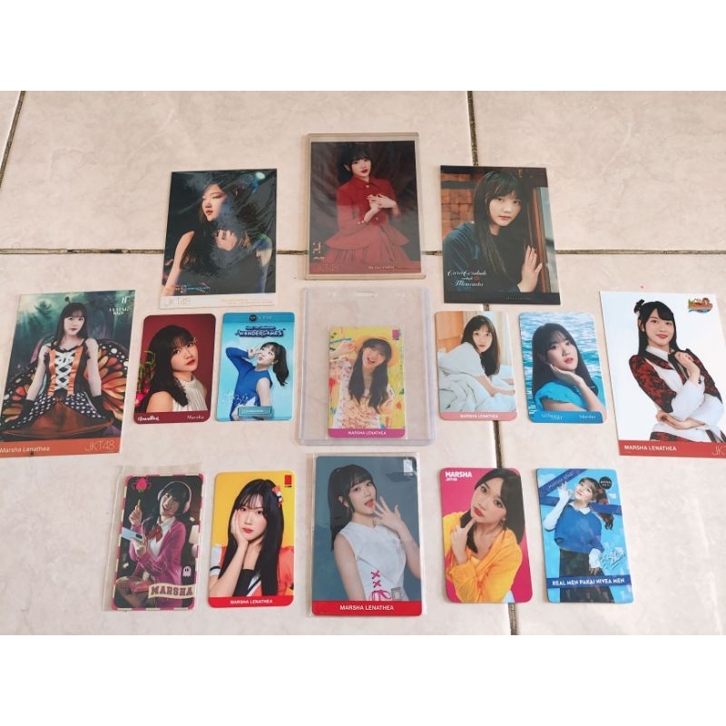 Jual merch photocard photopack marsha jkt48 berbagai edisi | Shopee ...