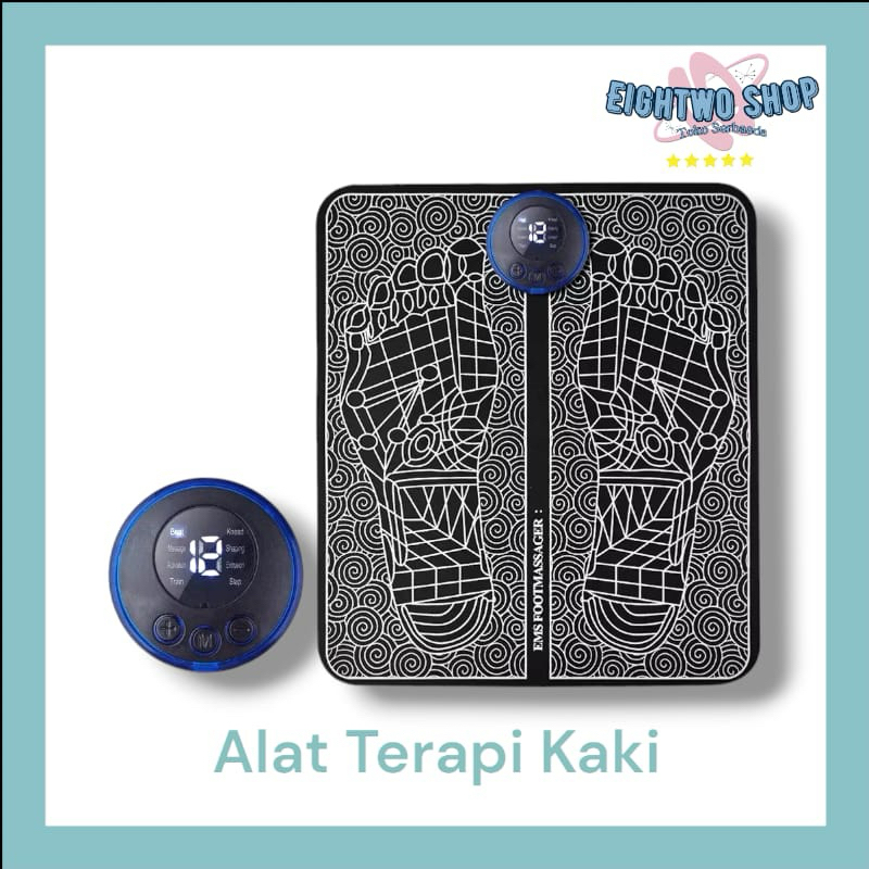 Jual Alat Pijat Elektrik Terapi Akupuntur Kaki EMS Rechargeable ...