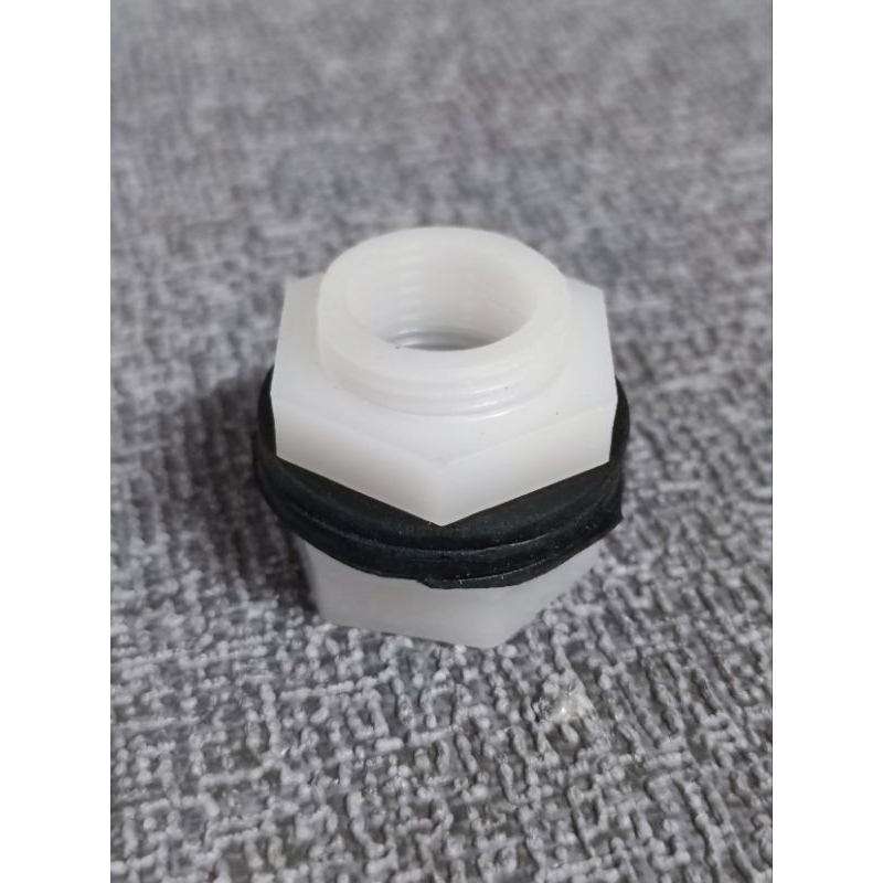 Jual [50]MUR TOREN 1/2x3/4 DRAT TOREN PUTIH MUR TANDON PENGUIN /1PAK 50 ...