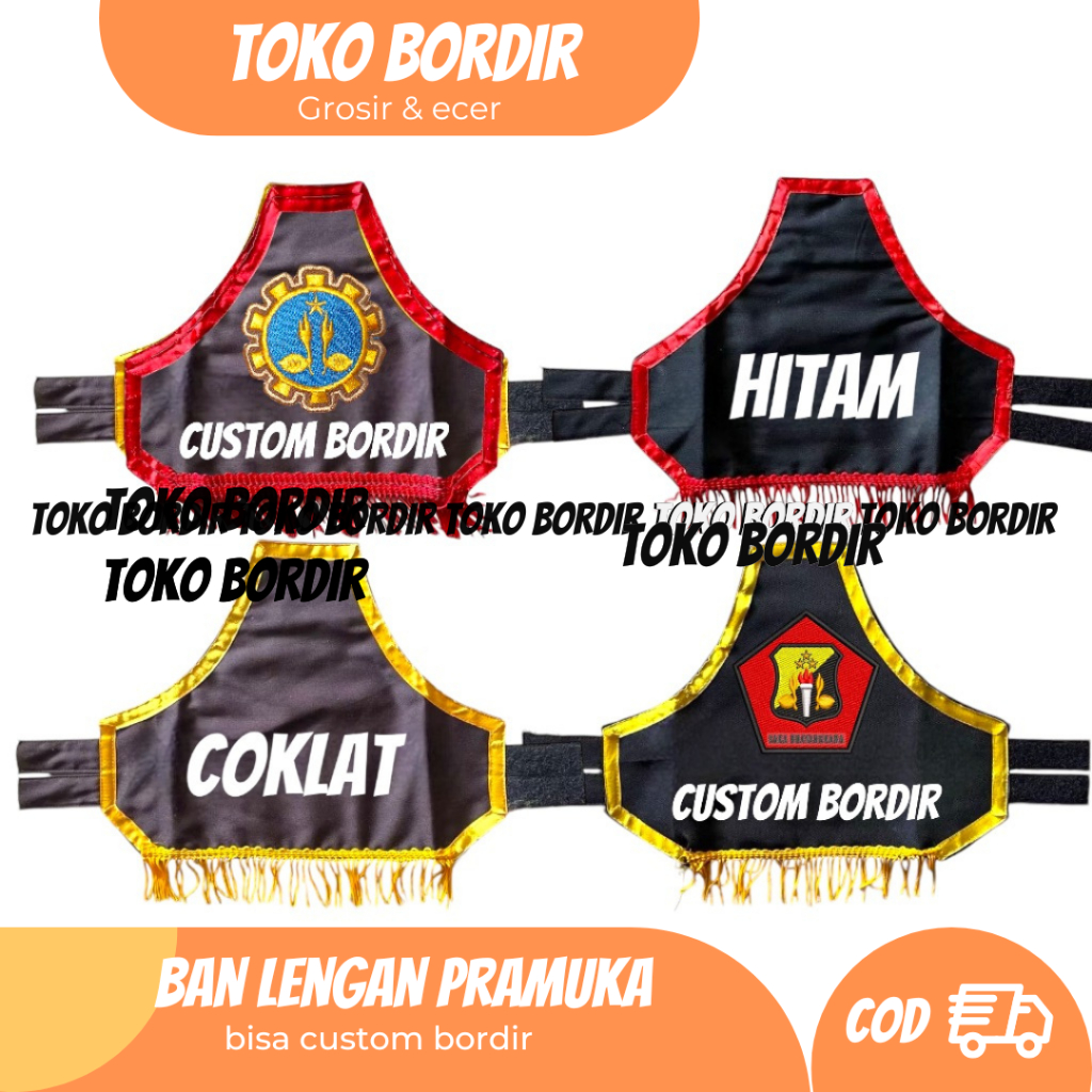 Jual Ban lengan Pramuka penggalang / penegak ( custom bordir ) | Shopee ...