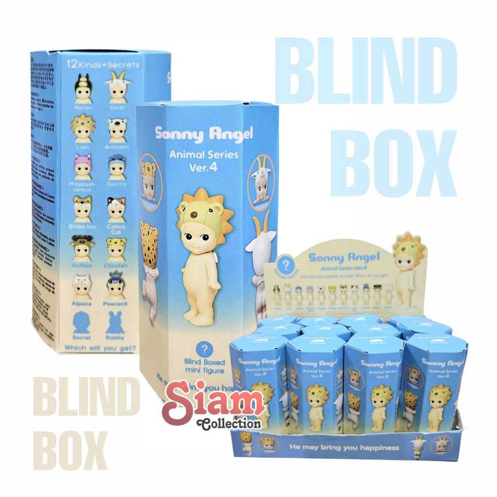 Jual BLIND BOX FIGURE SONNY ANGEL HIPPERS ANIMAL VER. 4 SERIES ...